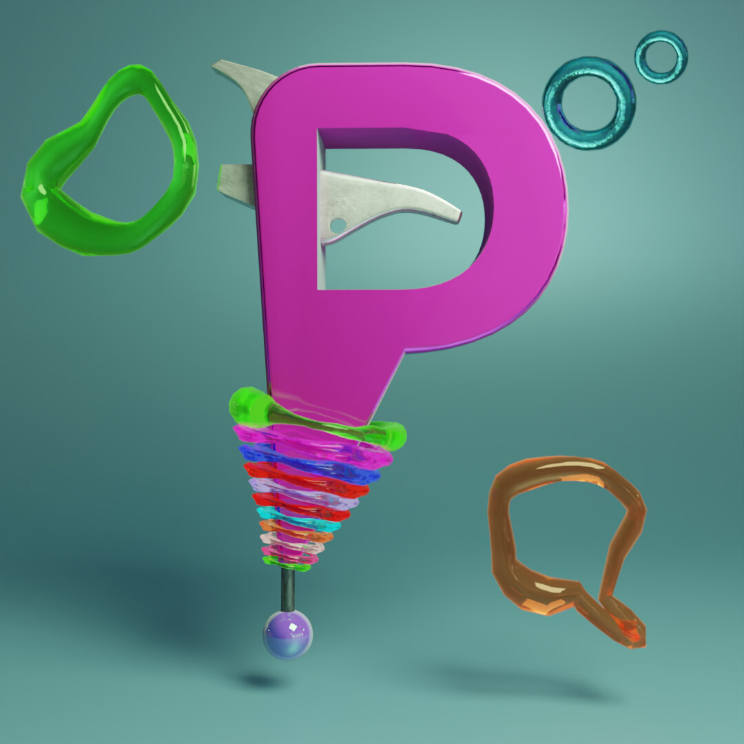 ArtStation - Letter P