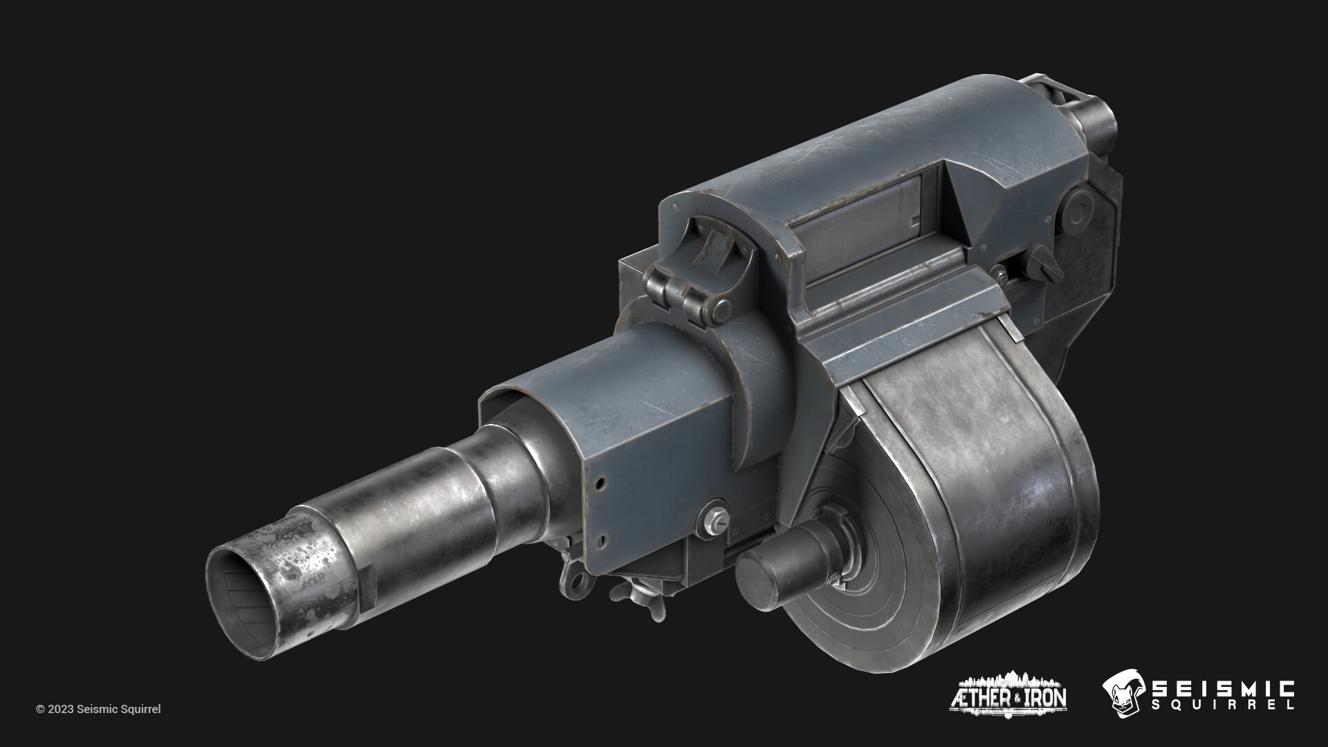 Mustafa Shukri - Aether & Iron : Grenade Launcher