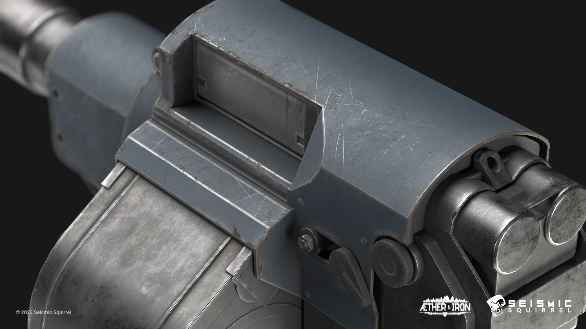 Mustafa Shukri - Aether & Iron : Grenade Launcher