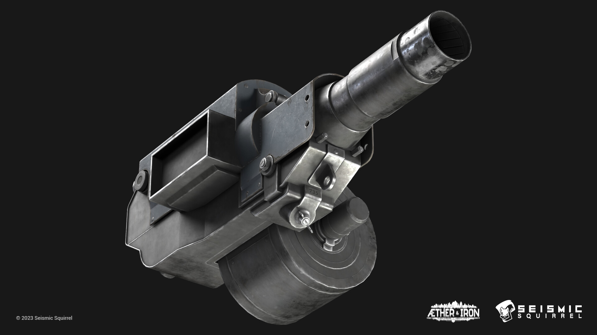 Mustafa Shukri - Aether & Iron : Grenade Launcher