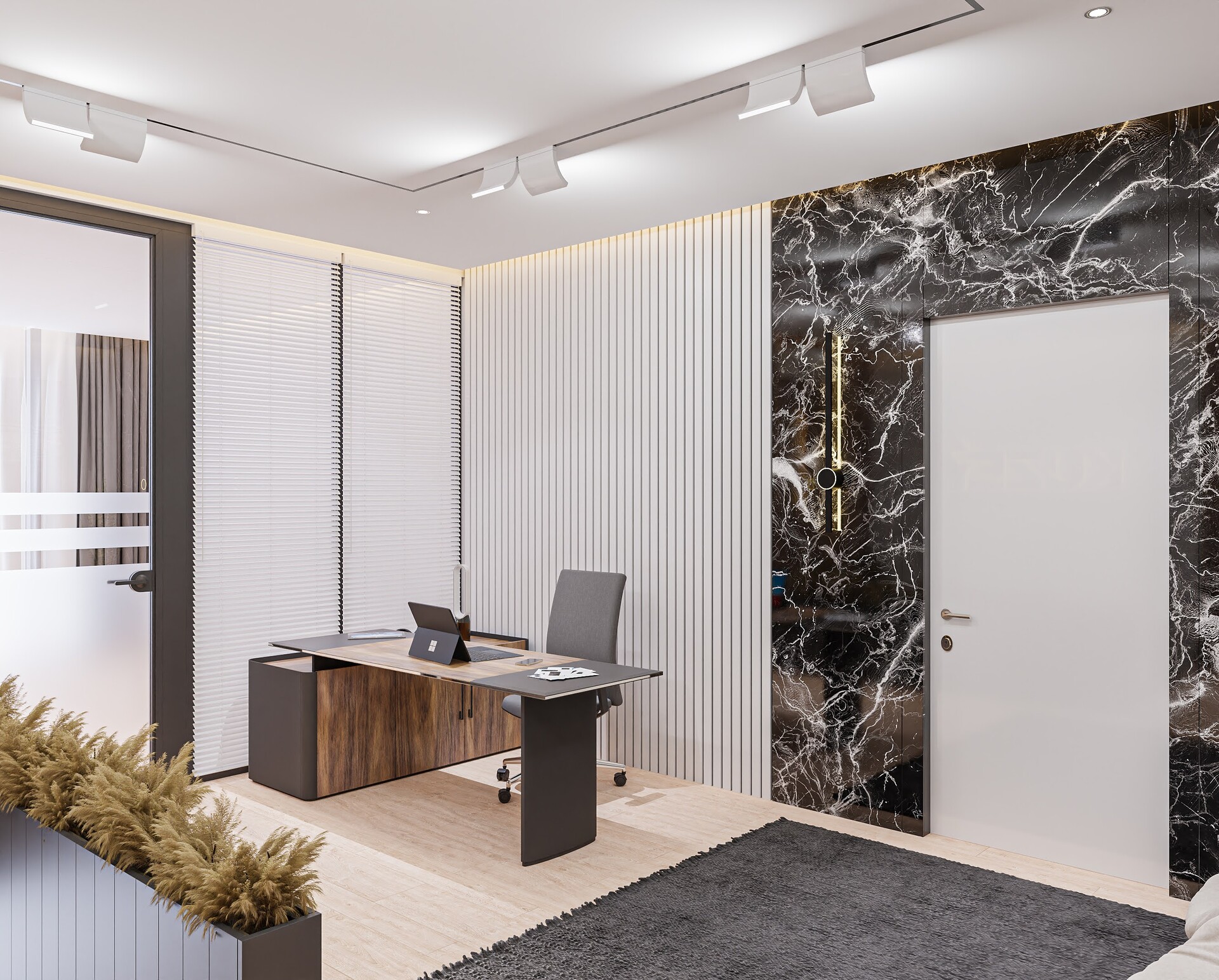 ArtStation - Office Interior Visualization