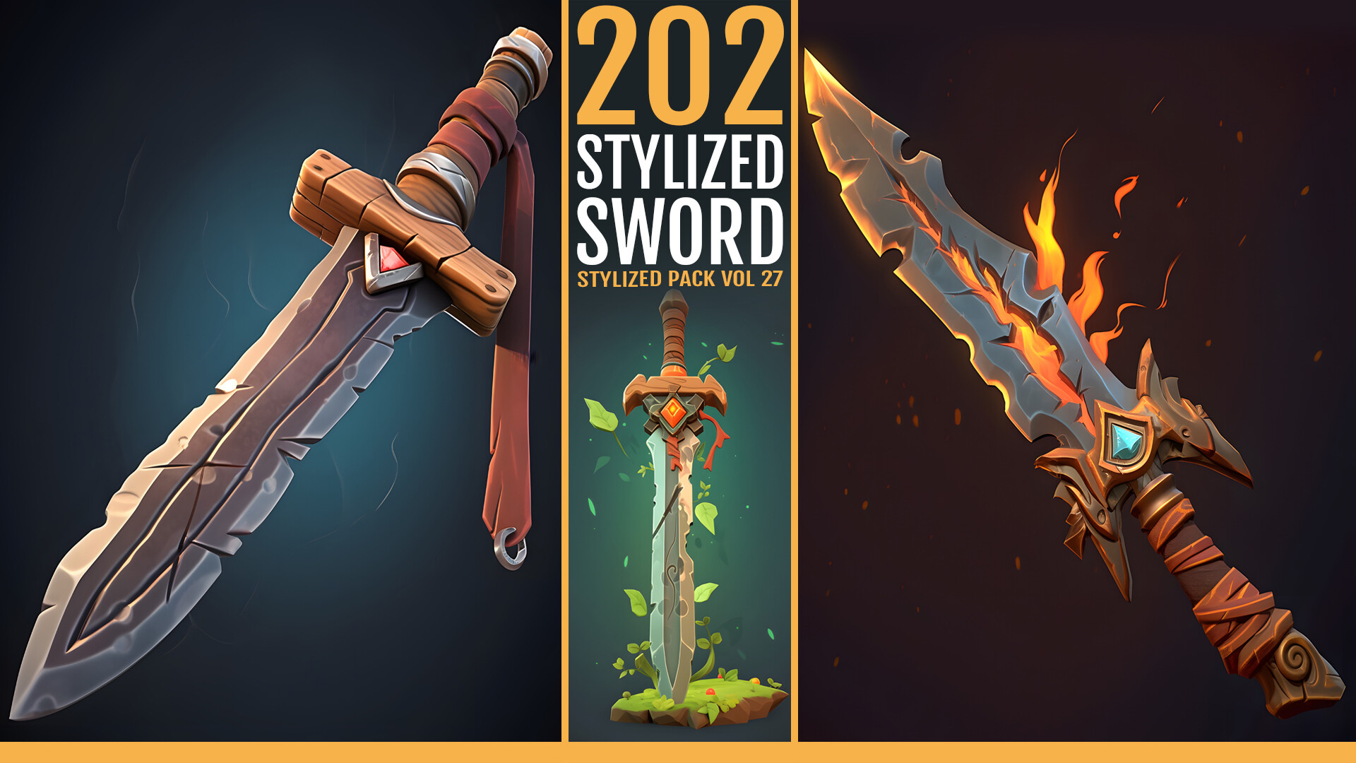 Artificial Dimension - 202 Stylized Sword VOL 27