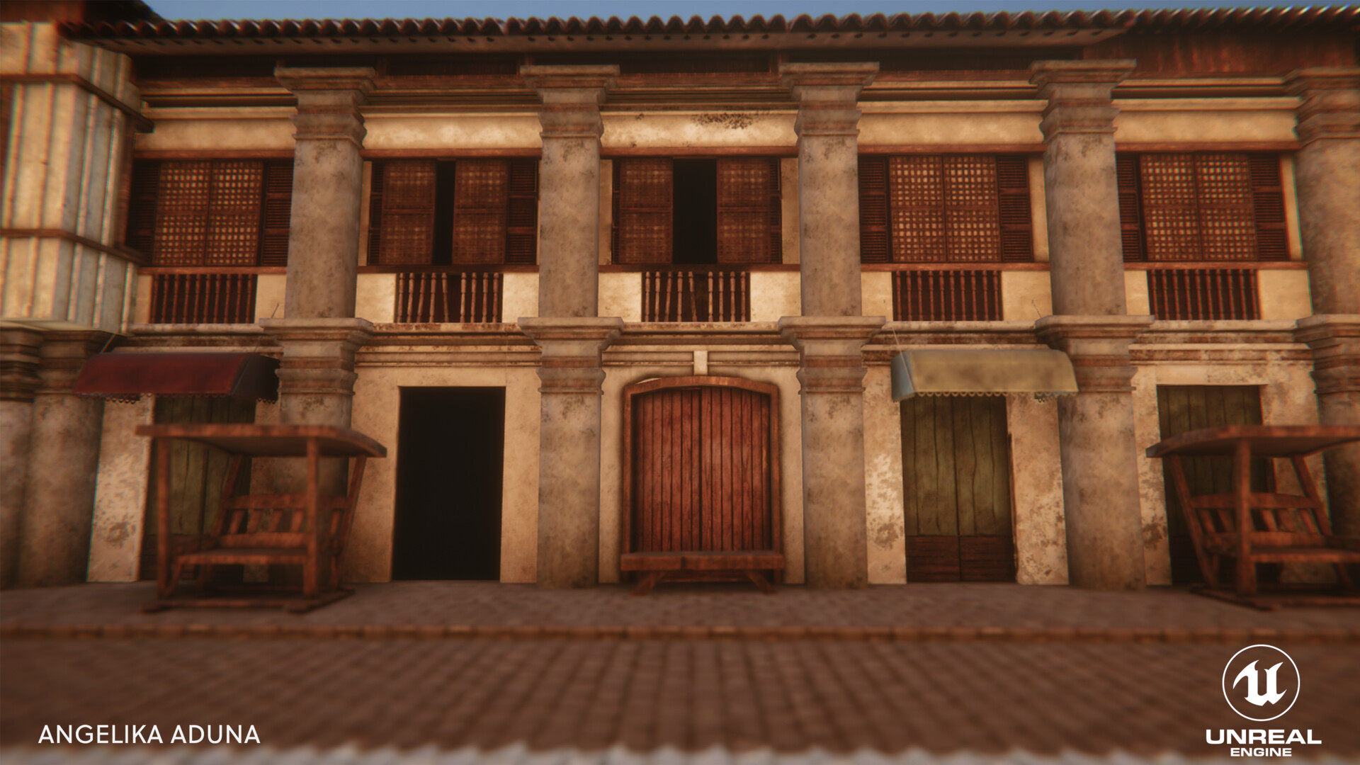 ArtStation - Bahay Na Bato - Environment