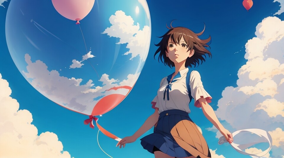 ArtStation - balloon Girl