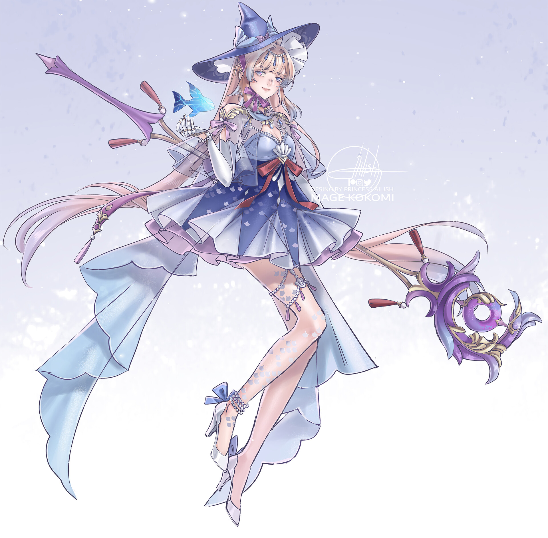 ArtStation - Mage Kokomi