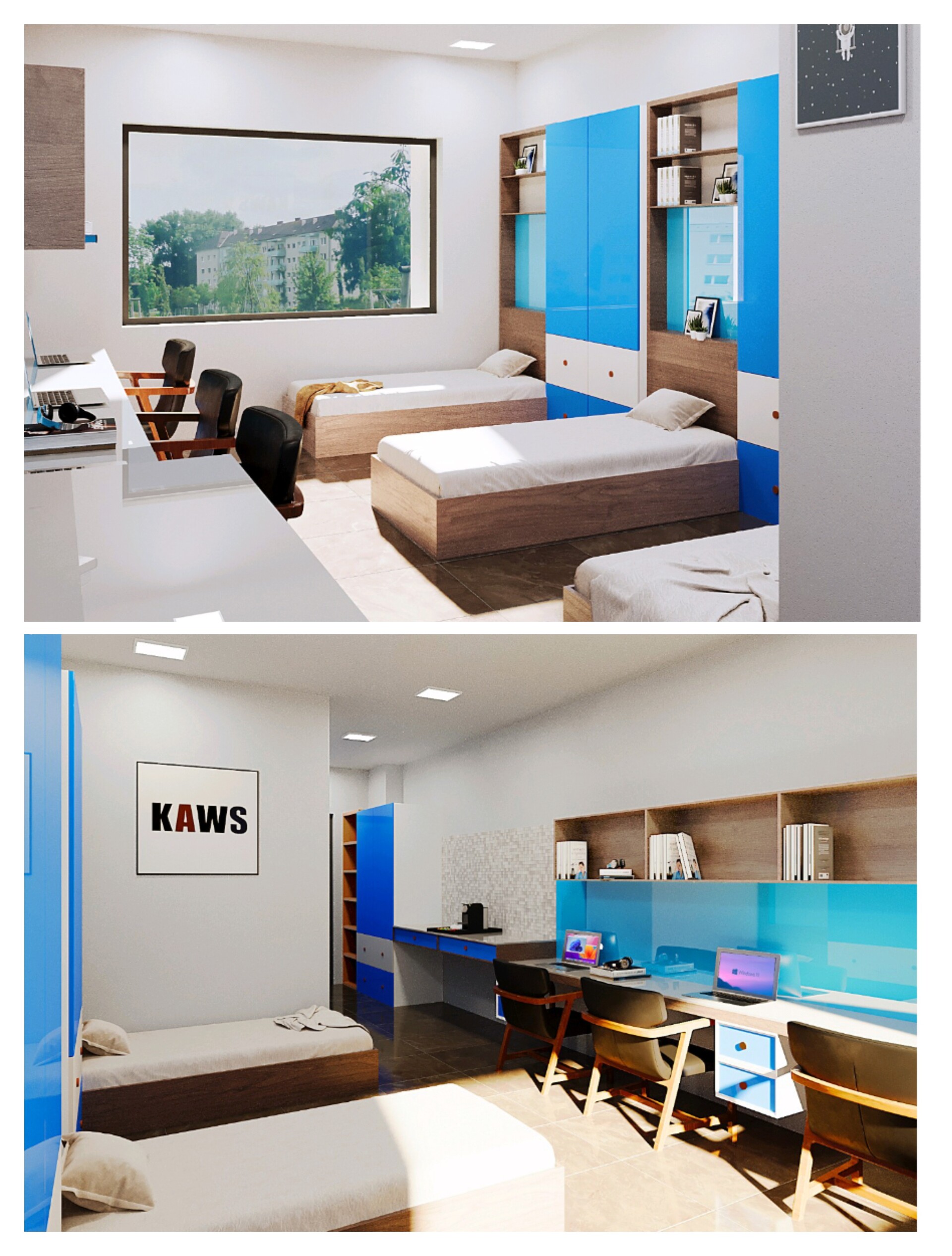 ArtStation - Boys hostel interior