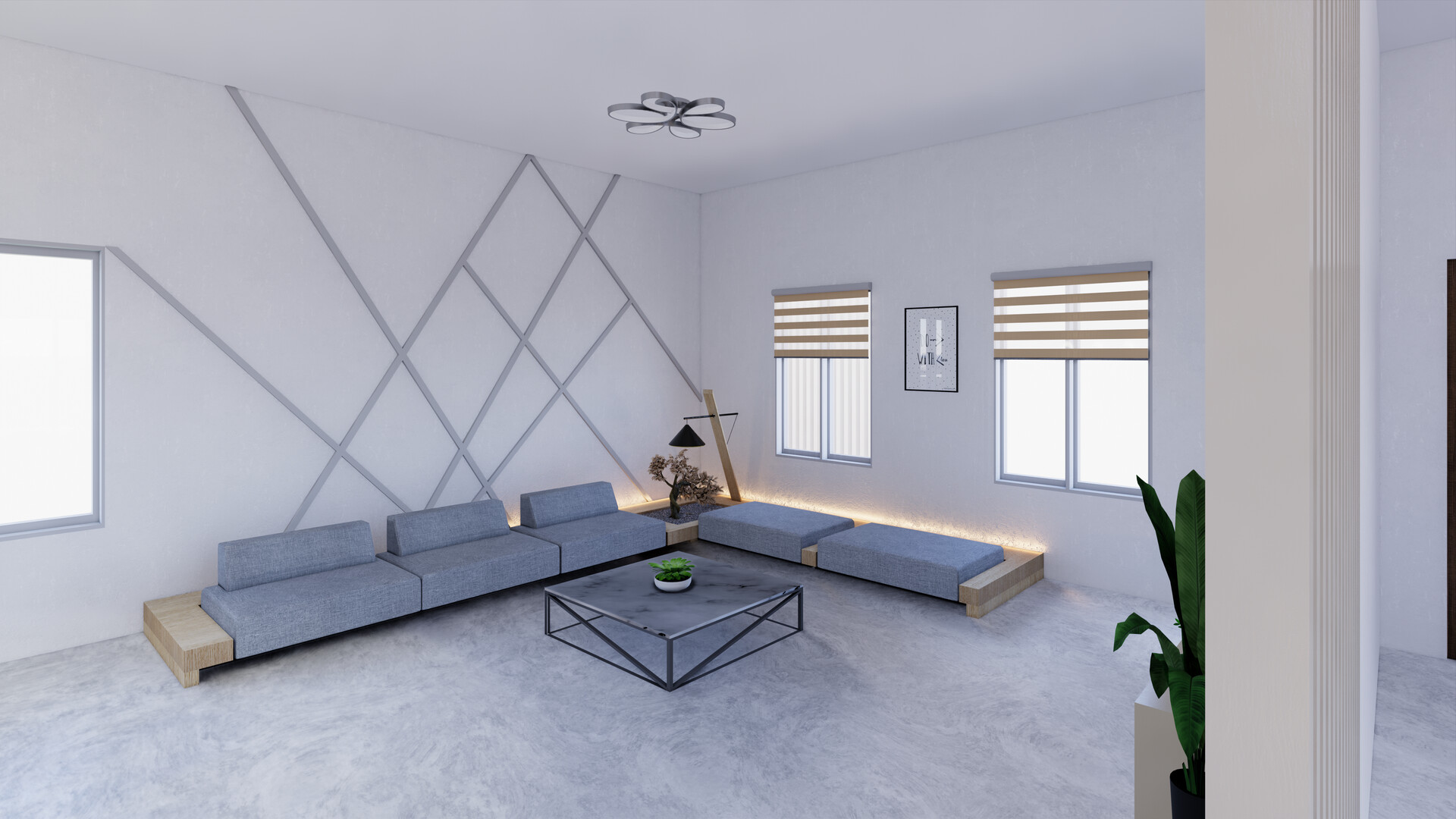 ArtStation - Simple Living Area