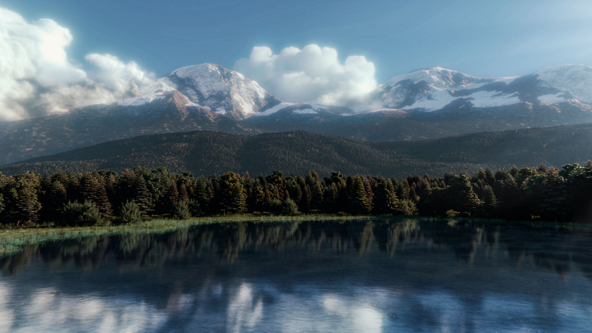 ArtStation - Mountains (again)