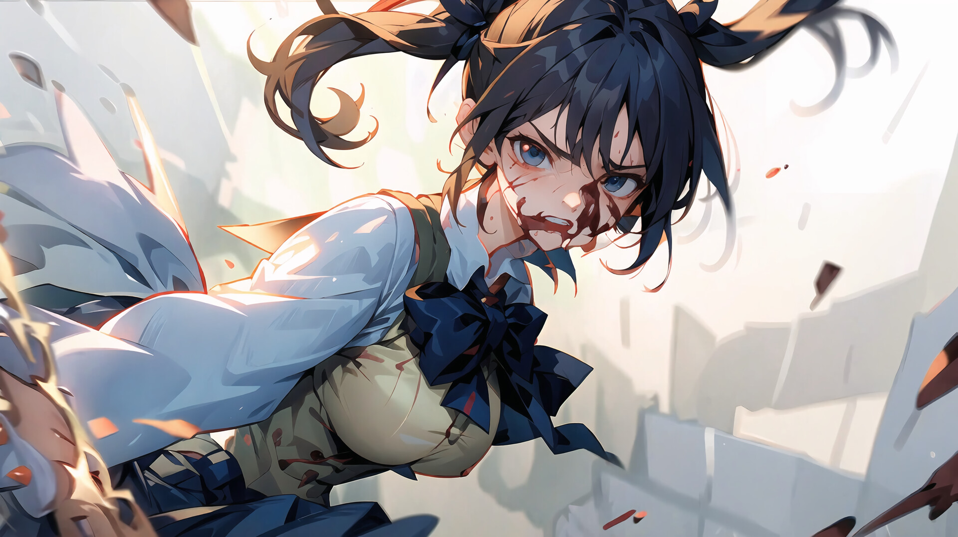 ArtStation - 【AI绘画】可愛い少女（二次元画風） 4