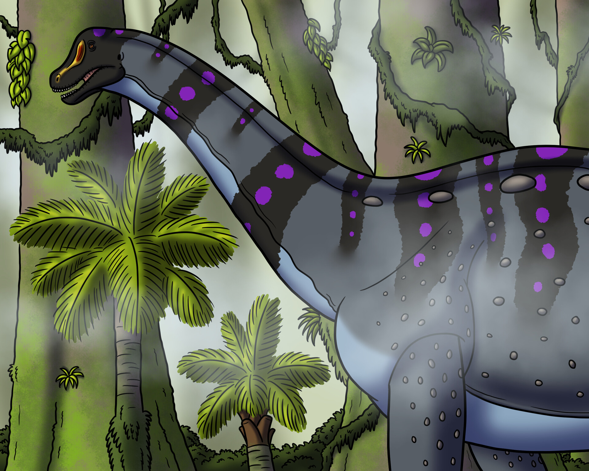 ArtStation - Mansourasaurus