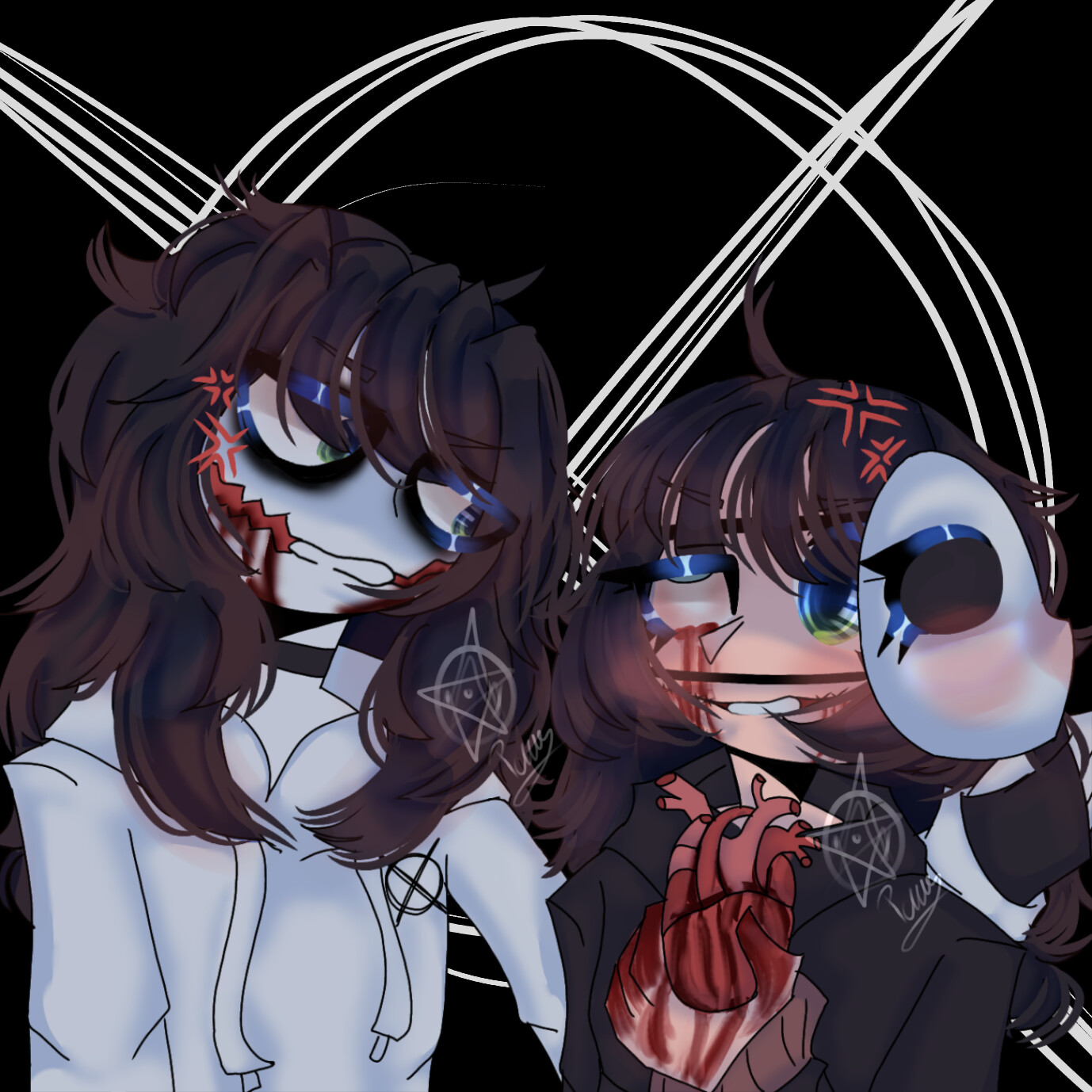 Jeff The Killer And Sally
