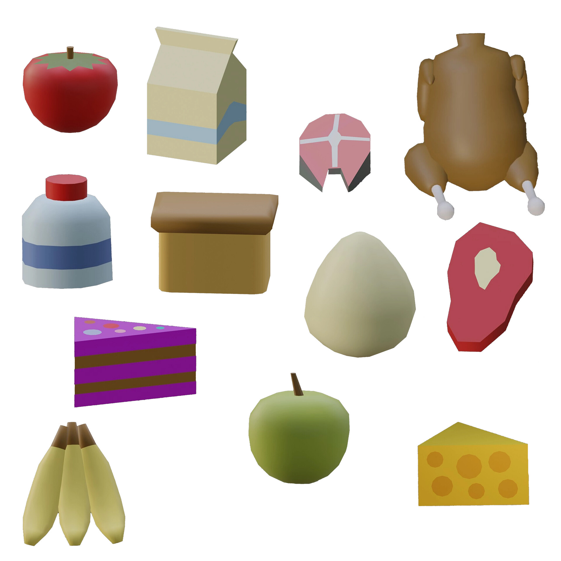 ArtStation - Food Models