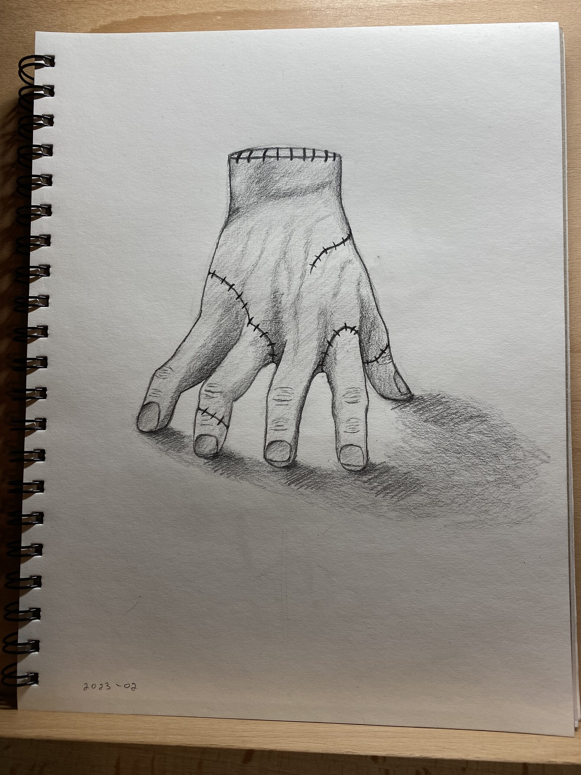 ArtStation - Thing from Addams Family