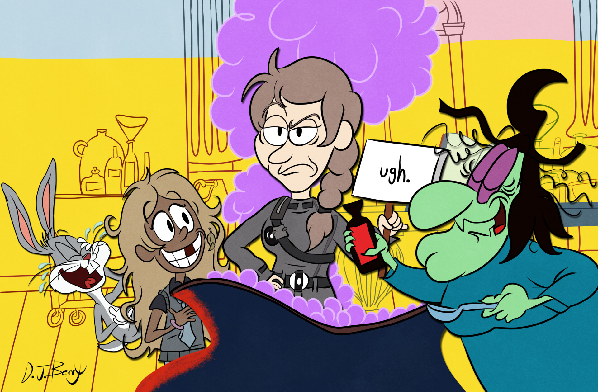 ArtStation - Witch Hazel's New Apprentice