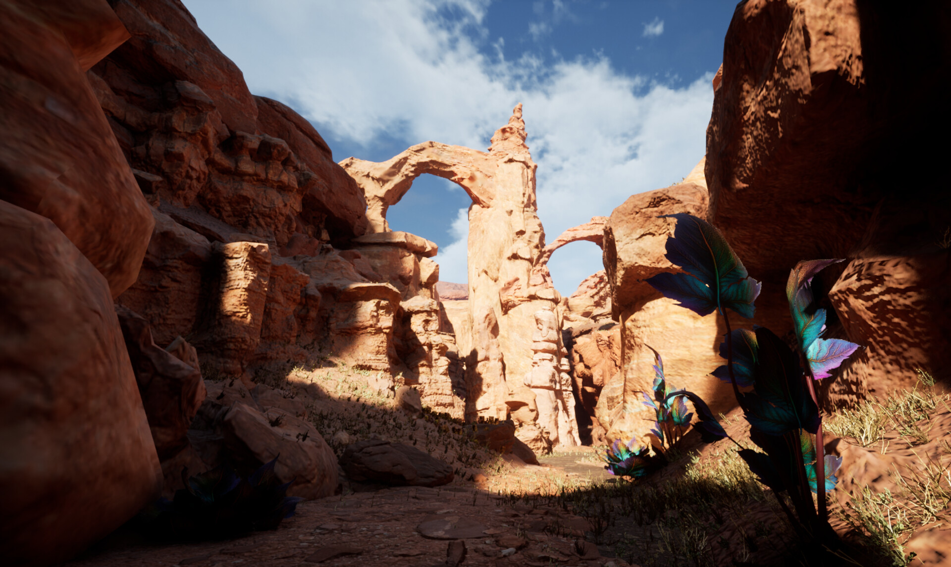ArtStation - Unreal Canyon -UE5 Environment Layout
