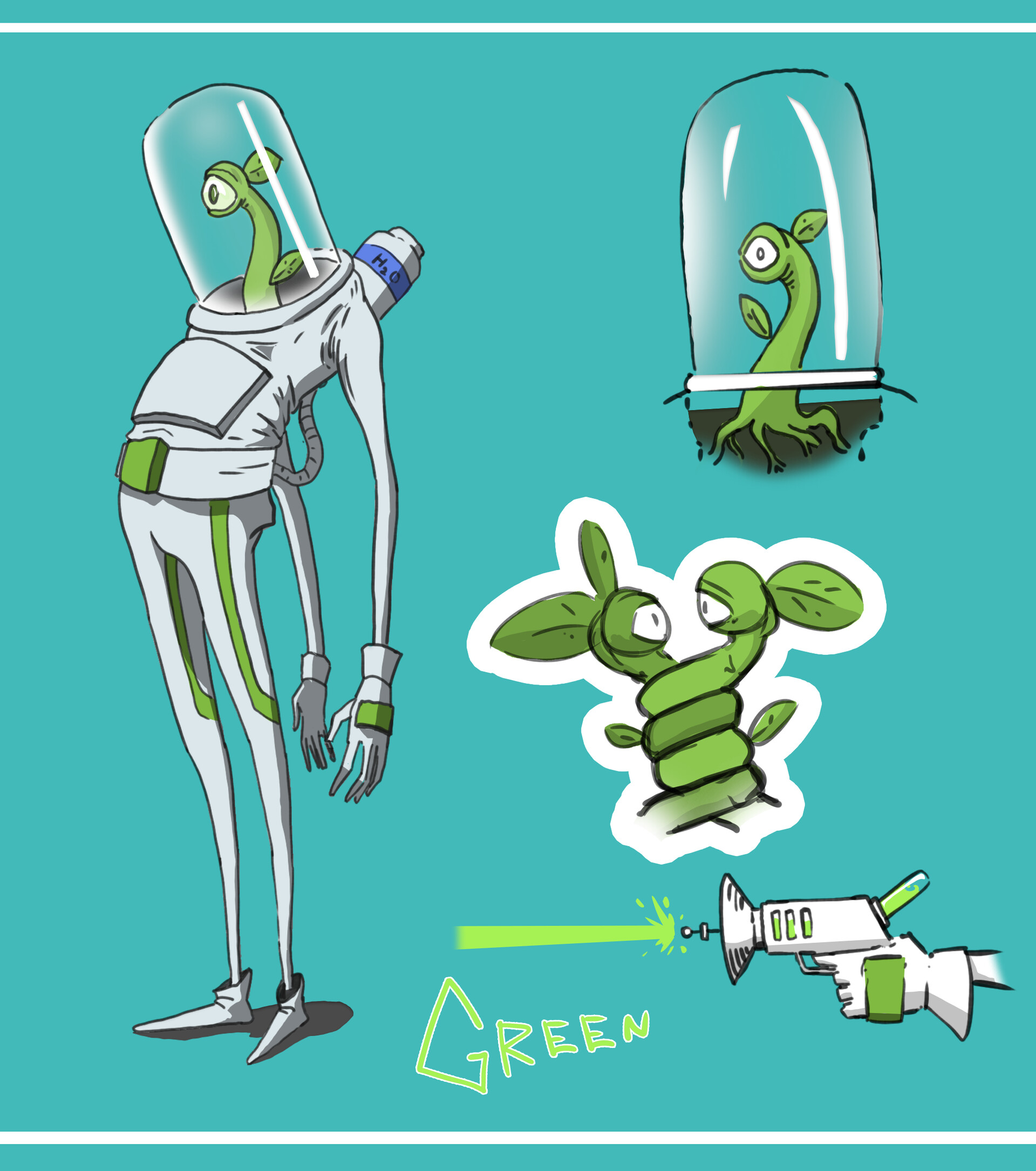 ArtStation - Alien_plant