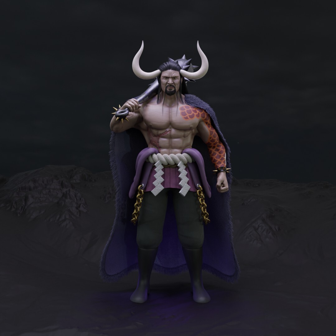 ArtStation - Kaido in Human