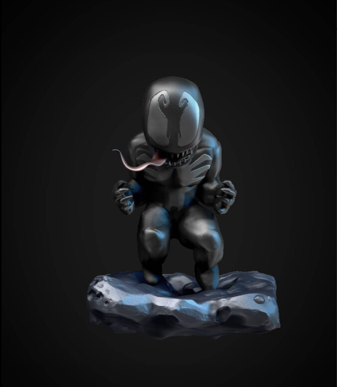 ArtStation - Stylized Chibi venom