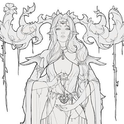 ming ming coloring pages