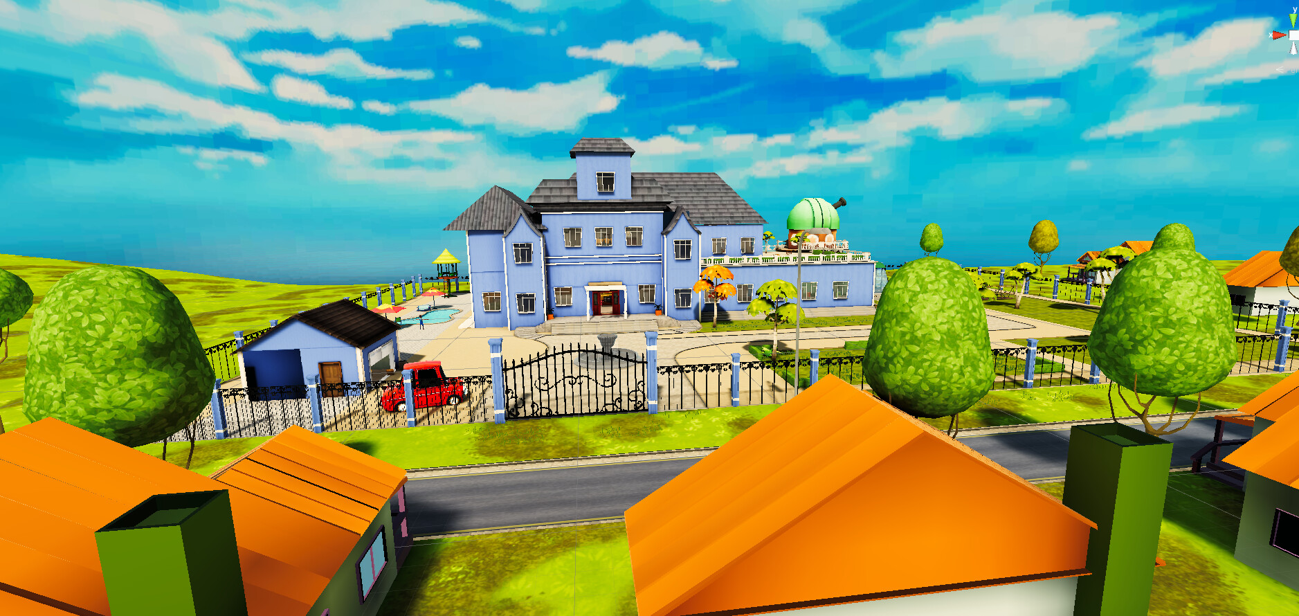 ArtStation - Scary Doctor Game Environment Mobile Optimized