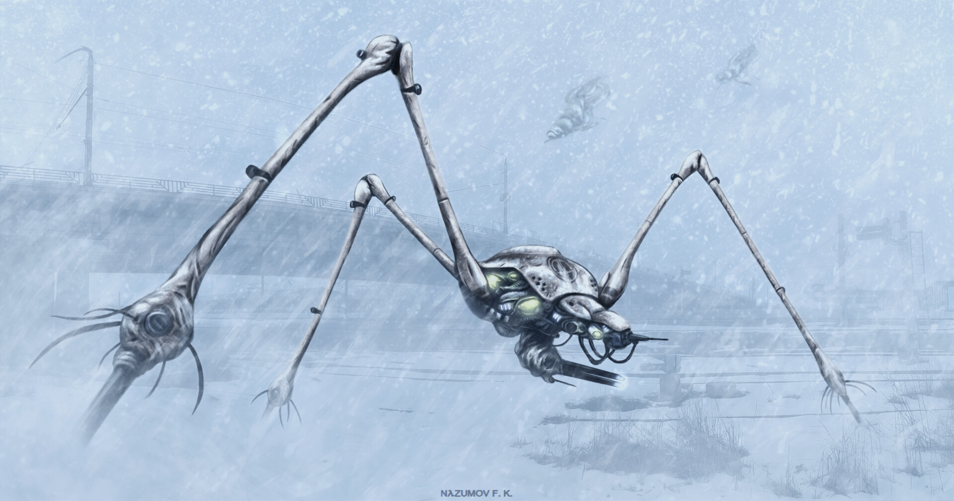 ArtStation - Strider (Hλlf-Life 2)