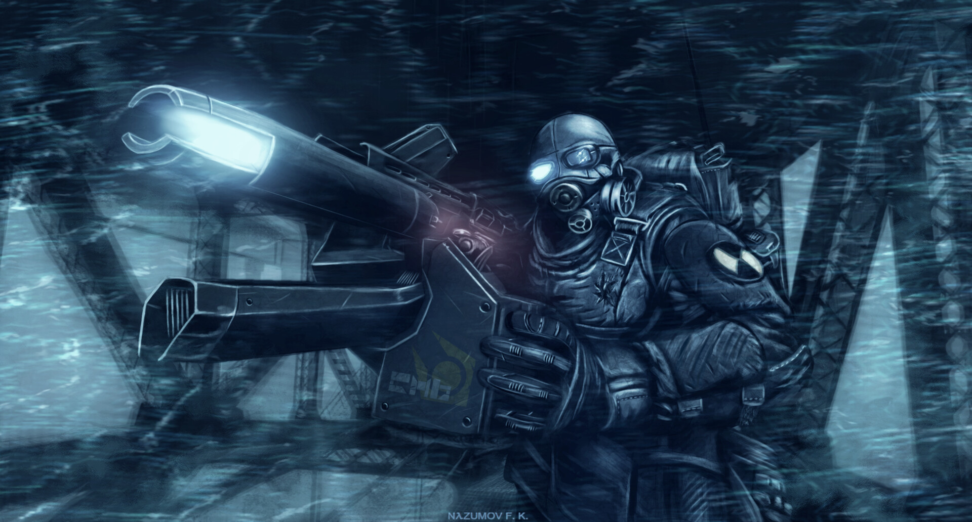 ArtStation - Combine Patrol Soldier - Bridge-Point (Hλlf-Life 2)