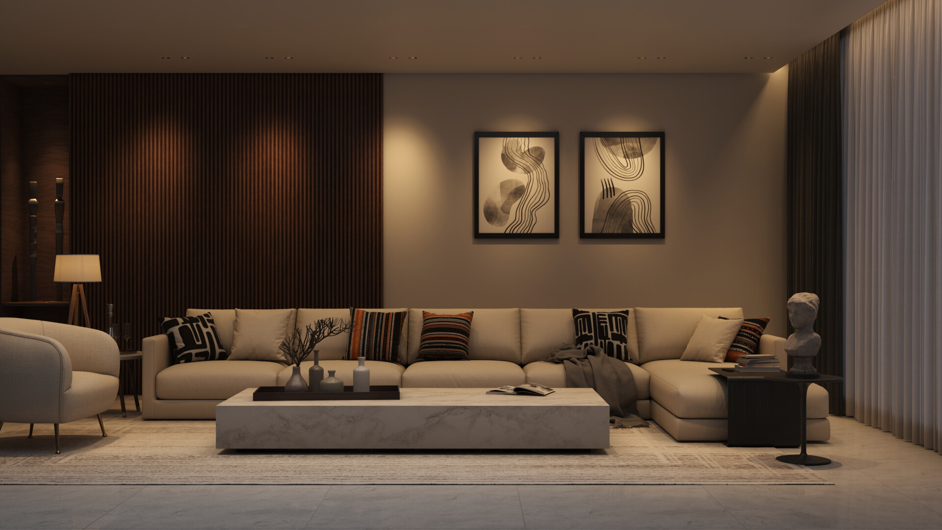 ArtStation - Immersive 3D Interiors: Masterpieces by 3ds Max & V-Ray