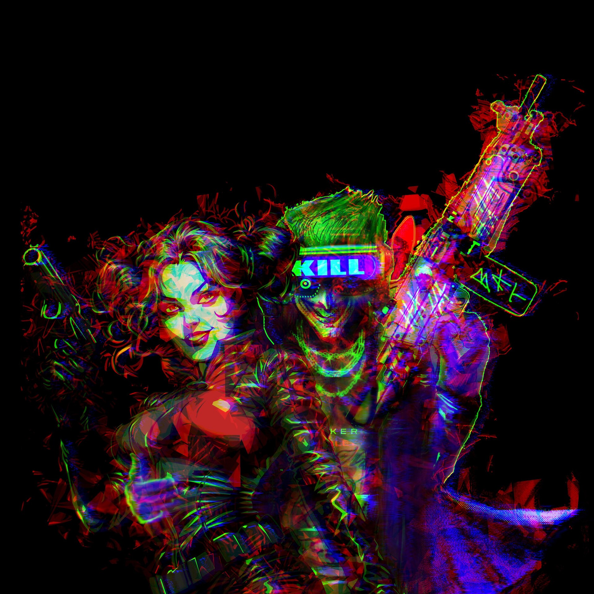 Mean Machine Rex - Harley and Joker