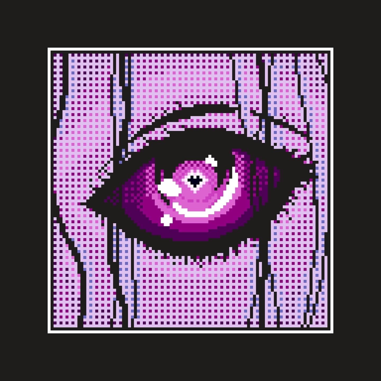 ArtStation - Eye Pixel Art.