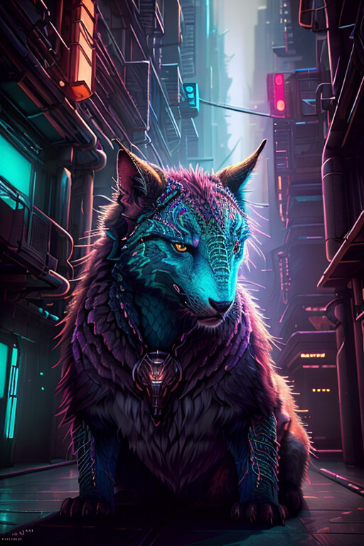 ArtStation - Huge Pack Of Cyberpunk Animals available soon - visit my ...