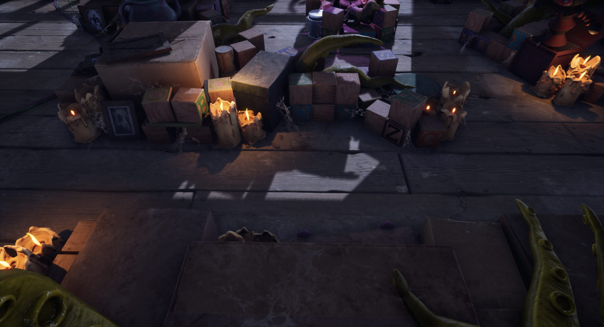 Luuk Ouwehand - Attic Panic - Environment Art & Lighting