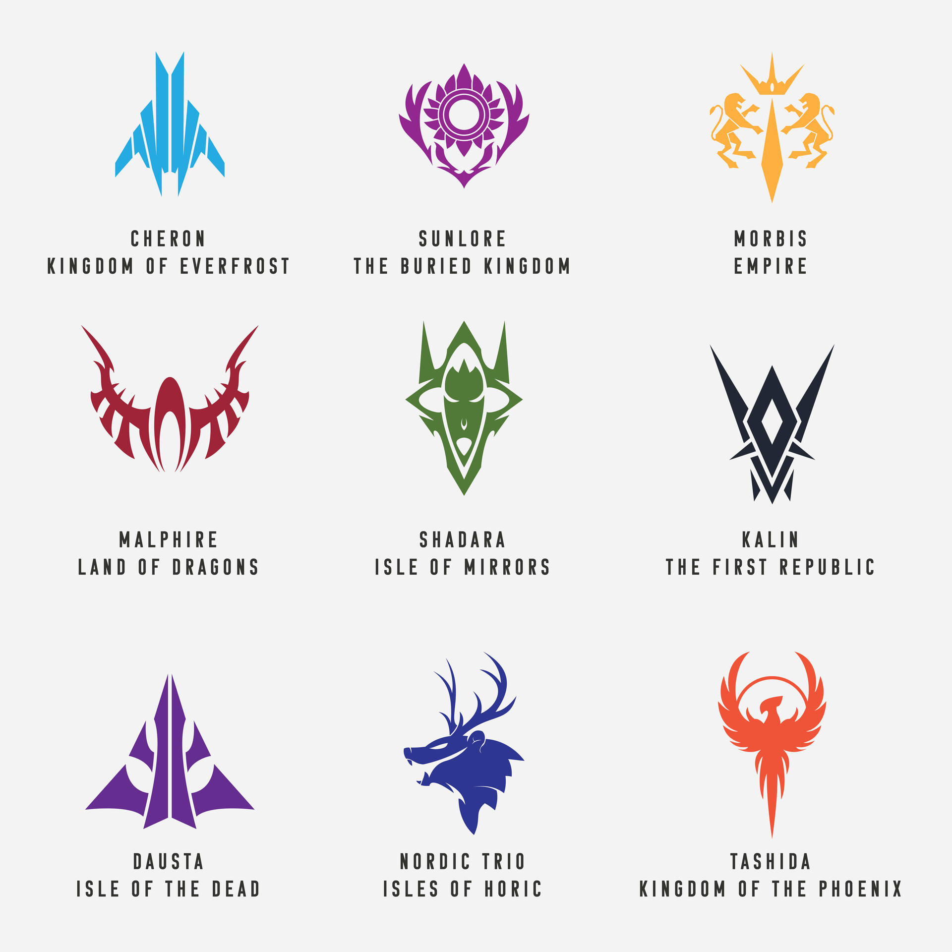 ArtStation - Countries, Places & Factions of the Shrouded Yonder