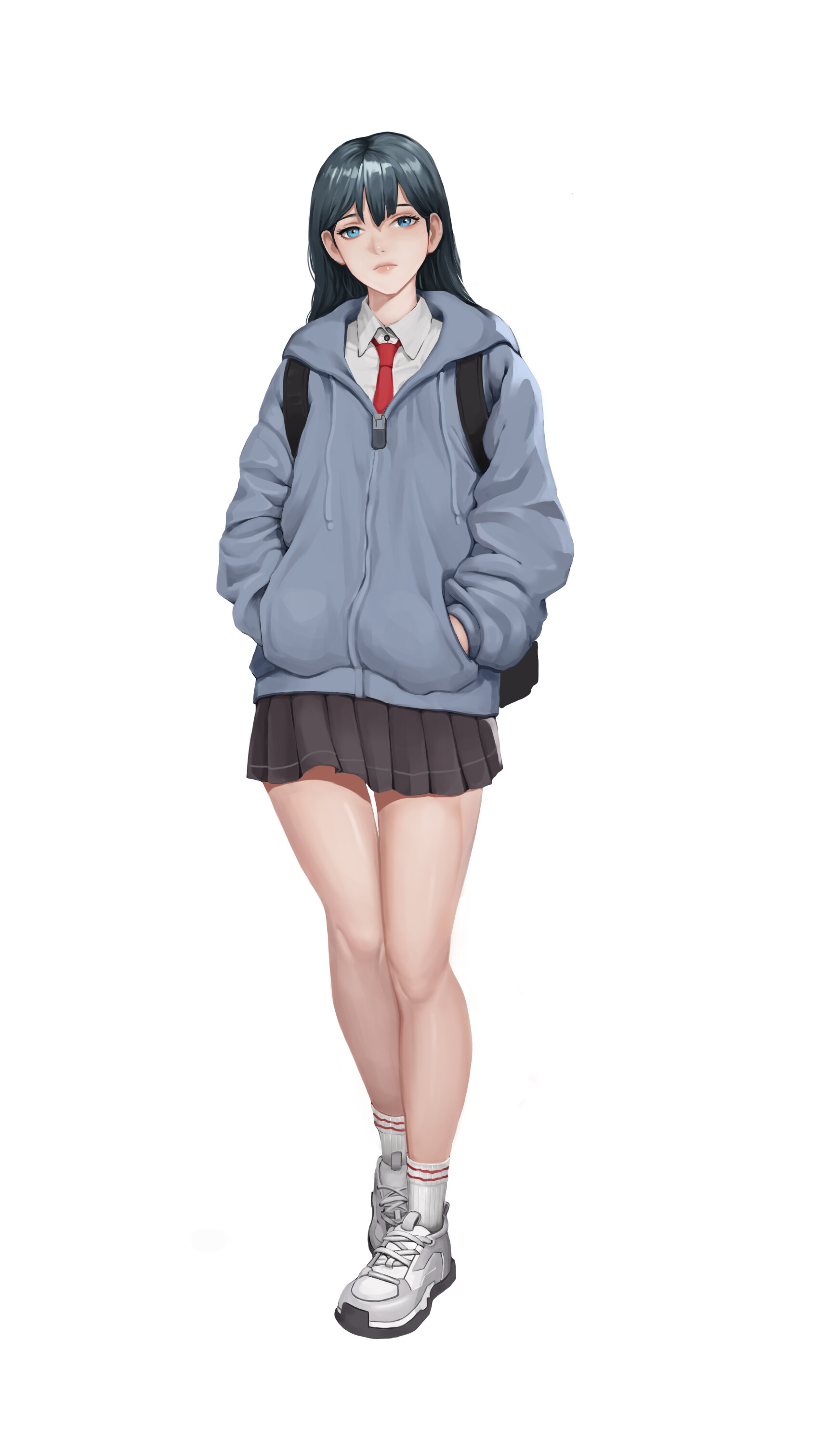 ArtStation - school girl