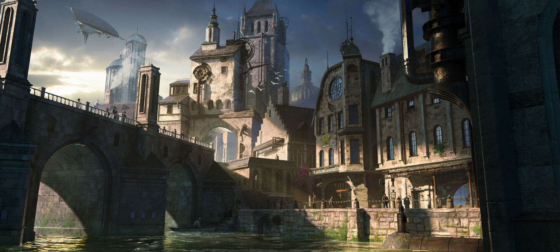 ArtStation - Steampunk City II