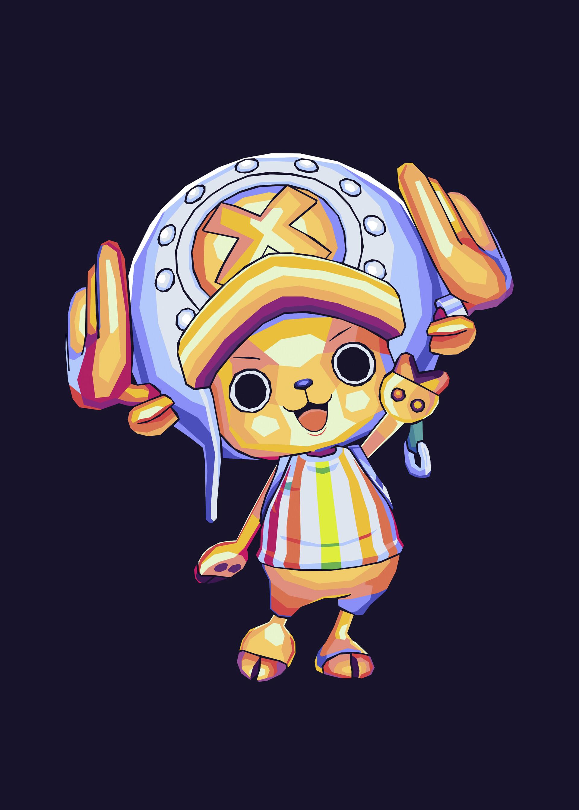 ArtStation - chopper one piece pop style