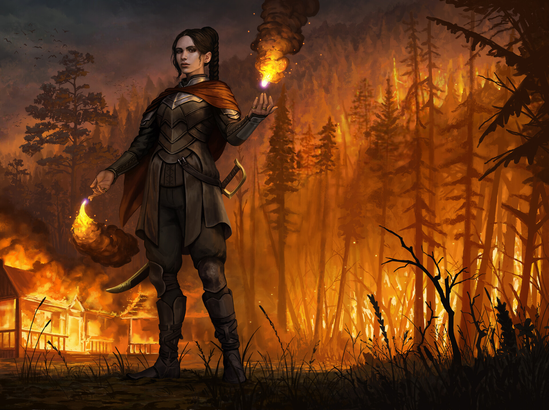 Pyromancer of the Royal Army by Hans Mothander : r/ReasonableFantasy