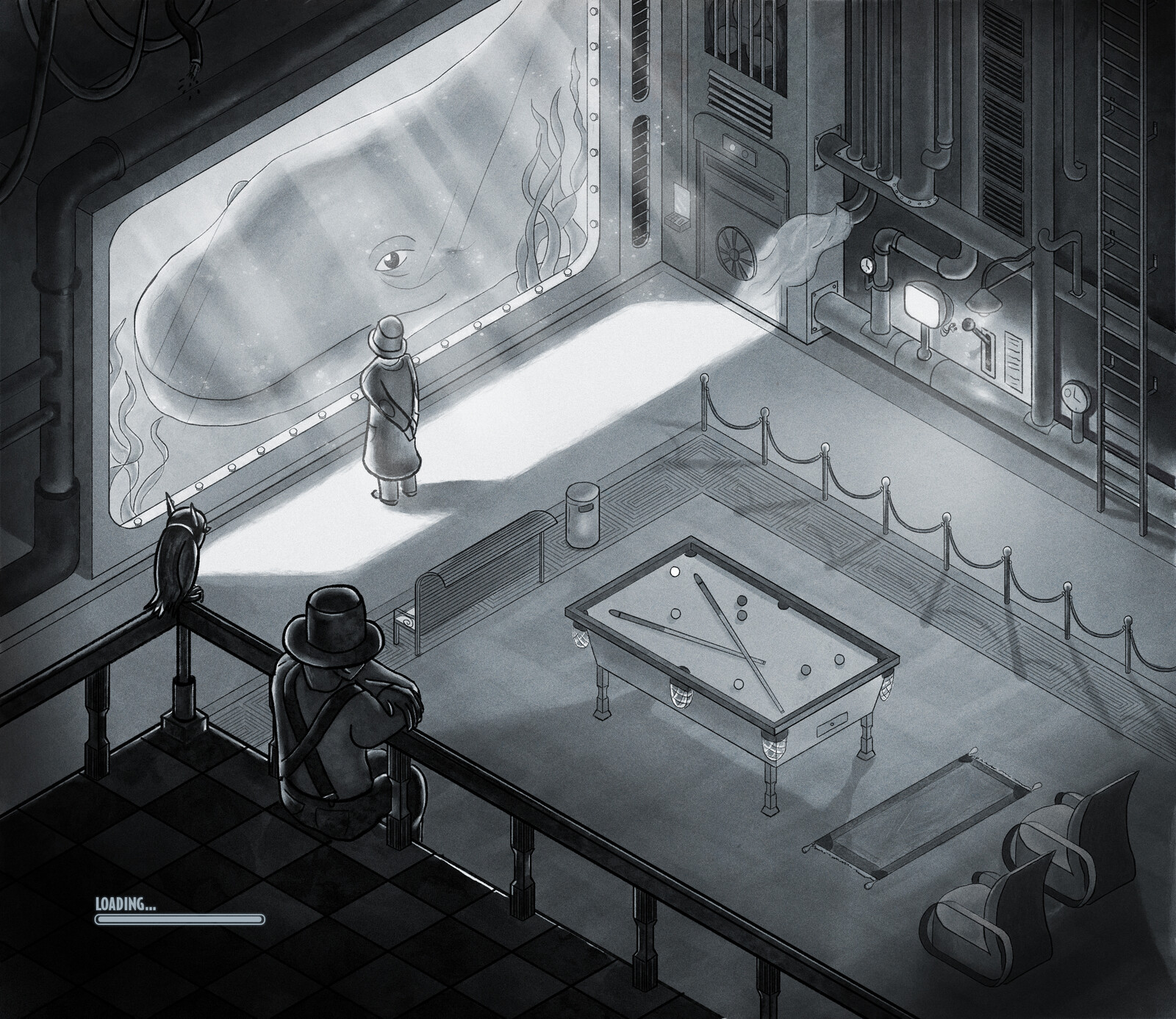 LP Lucas - Steampunk Loading Screens