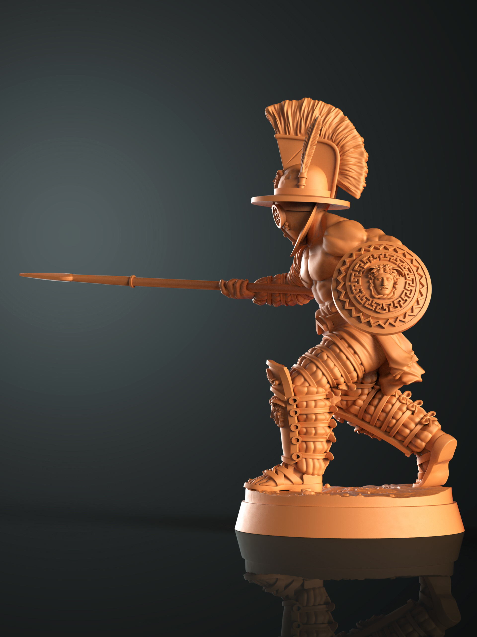 ArtStation - Hoplomachus - Jugula Miniature