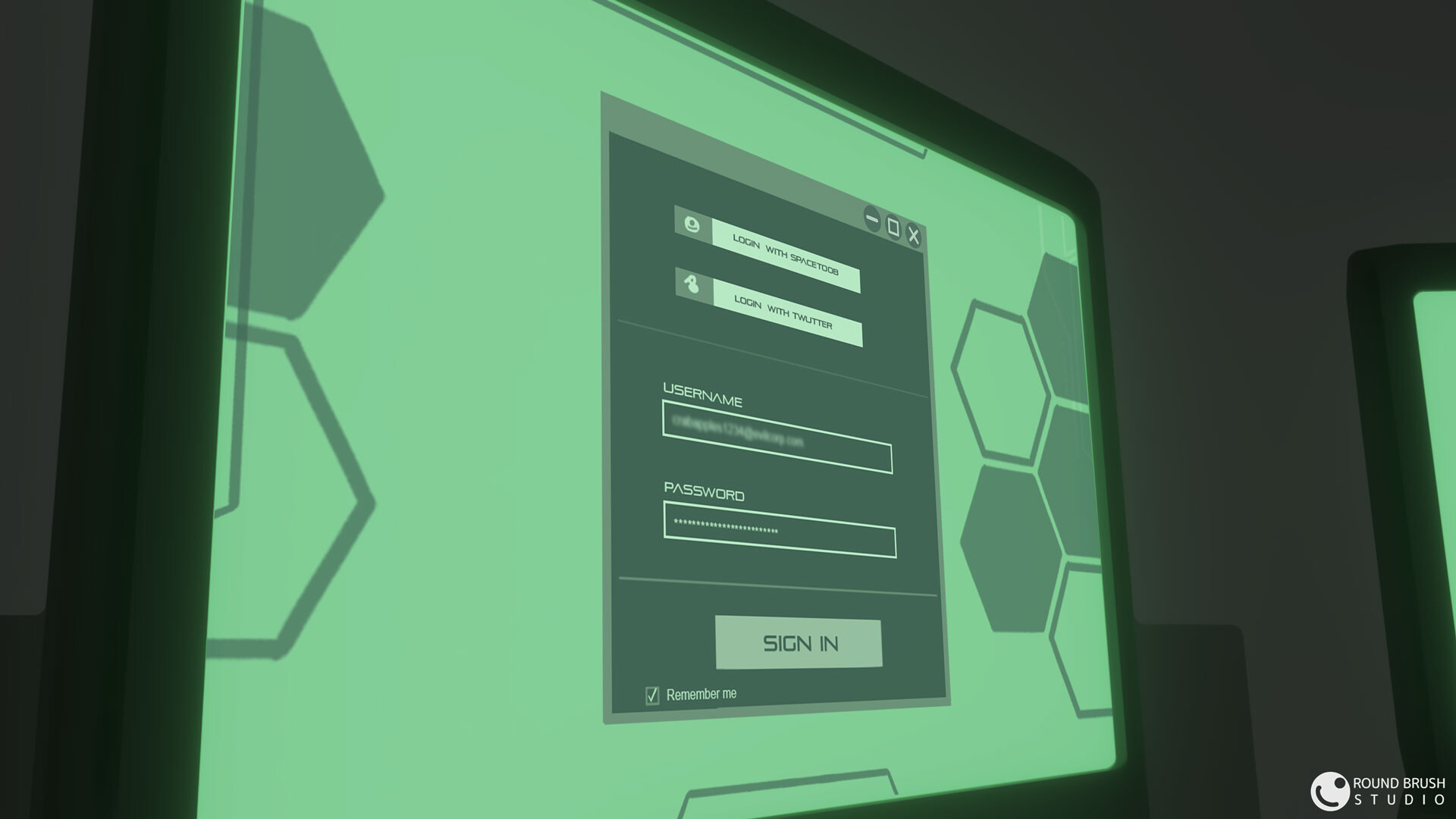 Calen Lewis - Pistis Poiesis - Control Room Monitor UI design