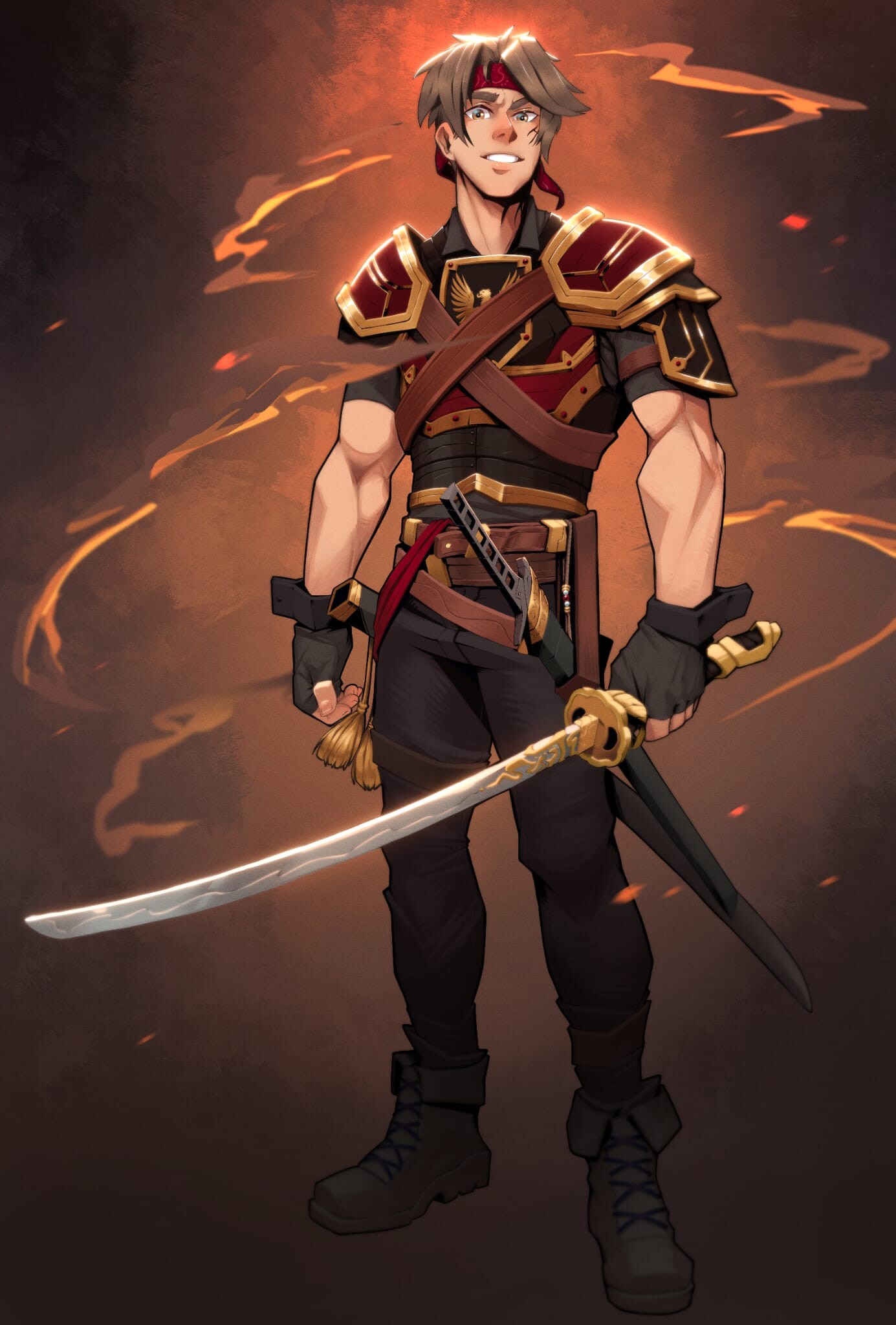 ArtStation - Commision DnD Warrior