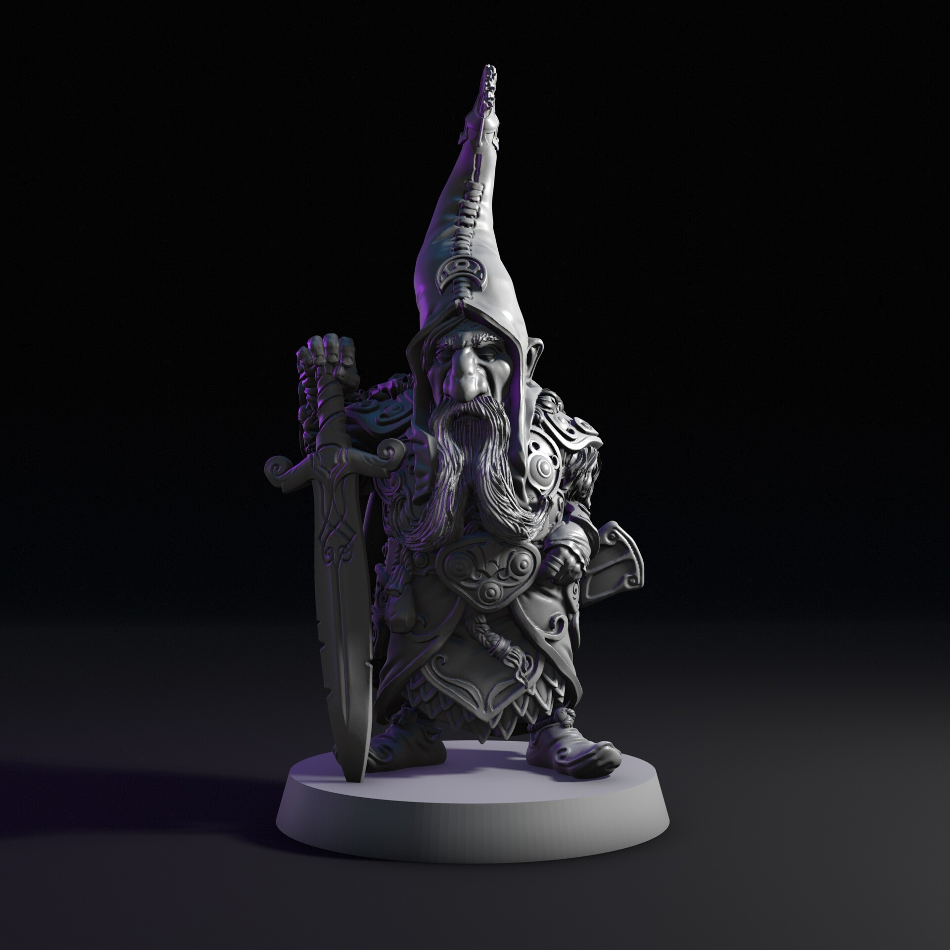 ArtStation - MORDRED . Dwarf Leader