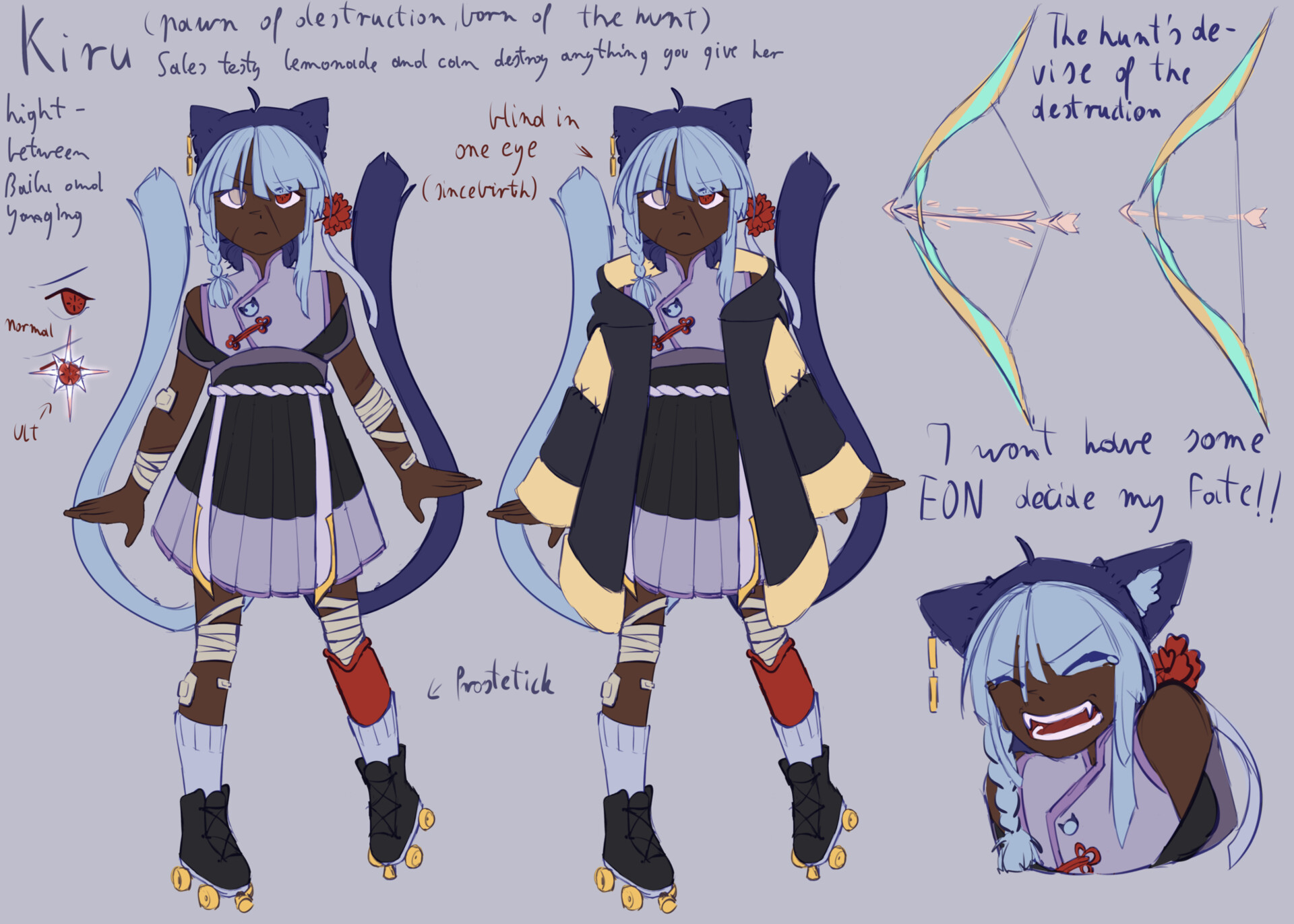 ArtStation - Kiru redesign (Had to resize t from 7k on 5k to 2k on 1400 ...