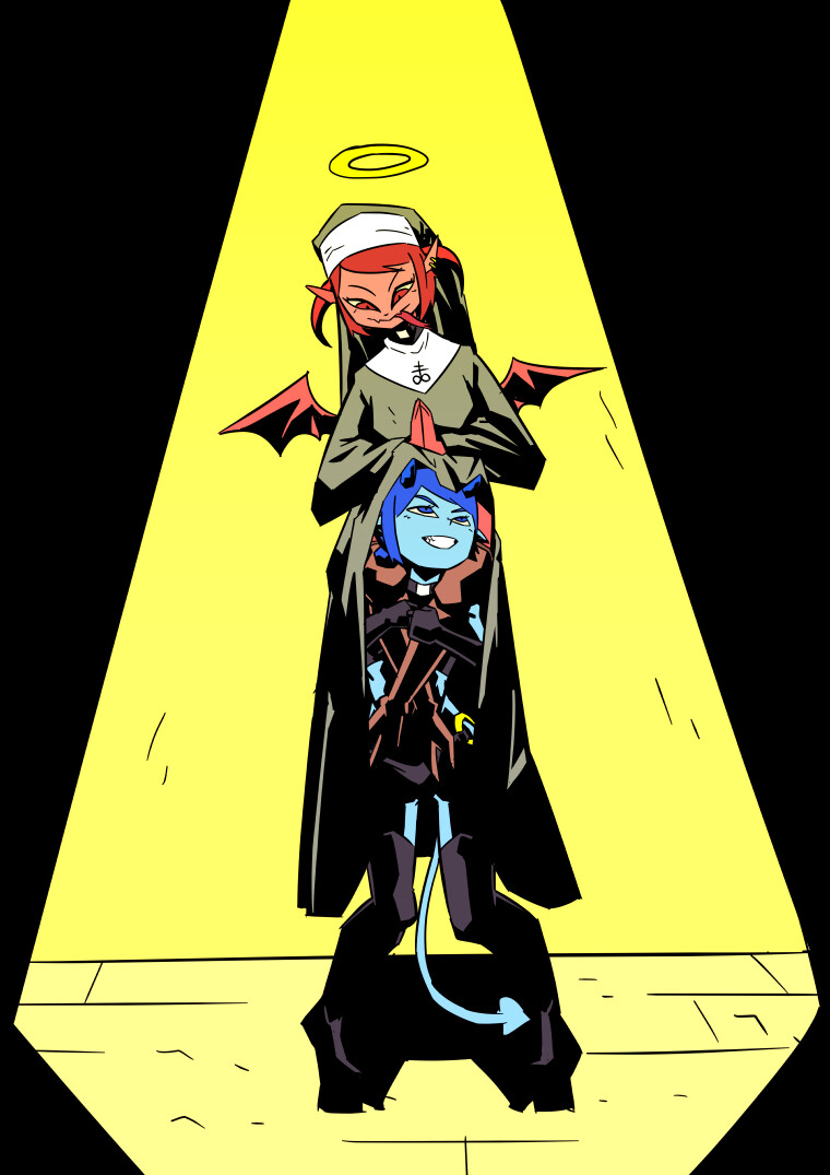 ArtStation - hellfire nun