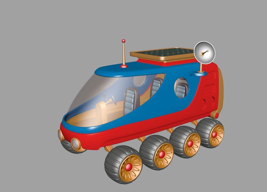 ArtStation - Moon Rover