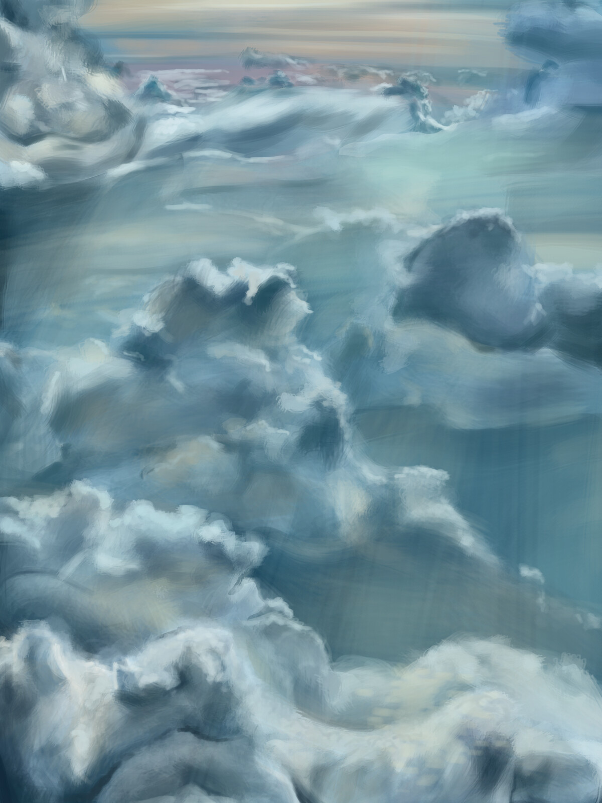 ArtStation - Clouds Study