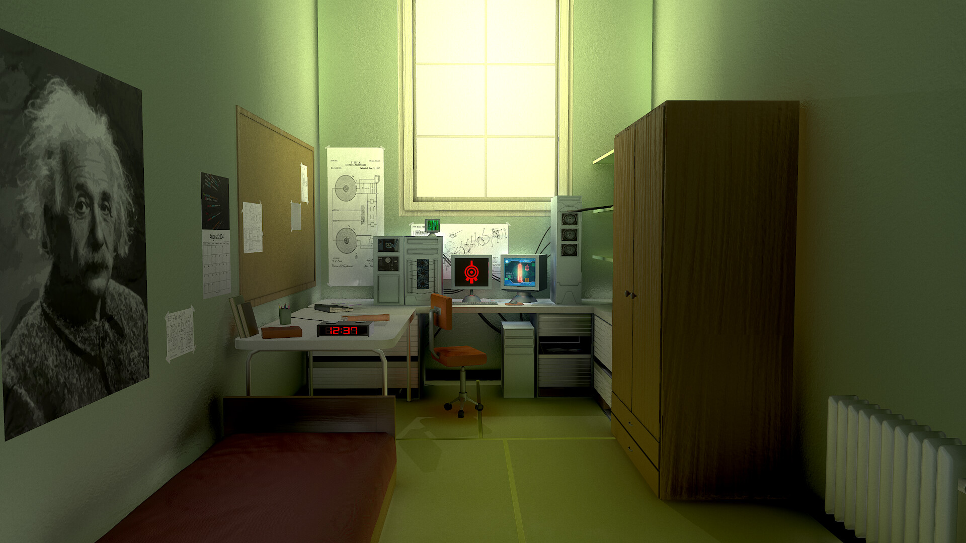 ArtStation - Jeremie Belpois' Bedroom