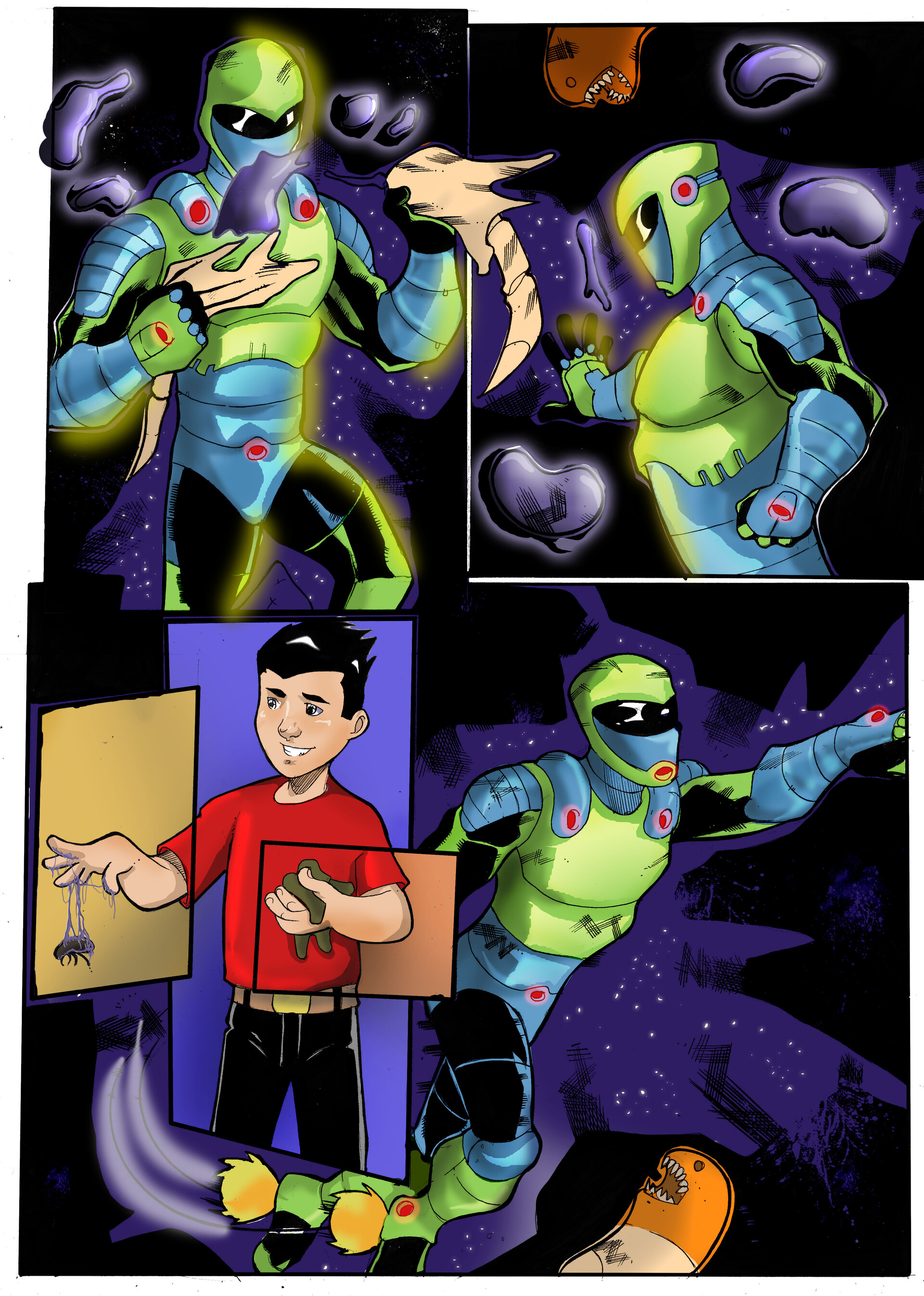 Vicki Be Wicked - Cosmic Coloring