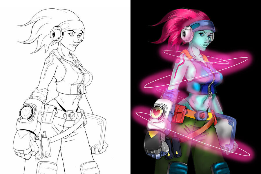 ArtStation - Misc. Colored Work