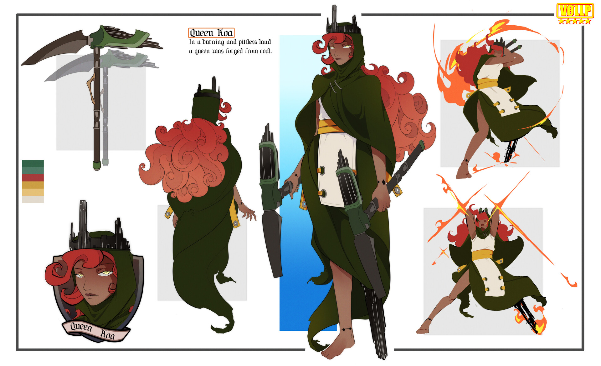 Mike Lima - Koa - character concept