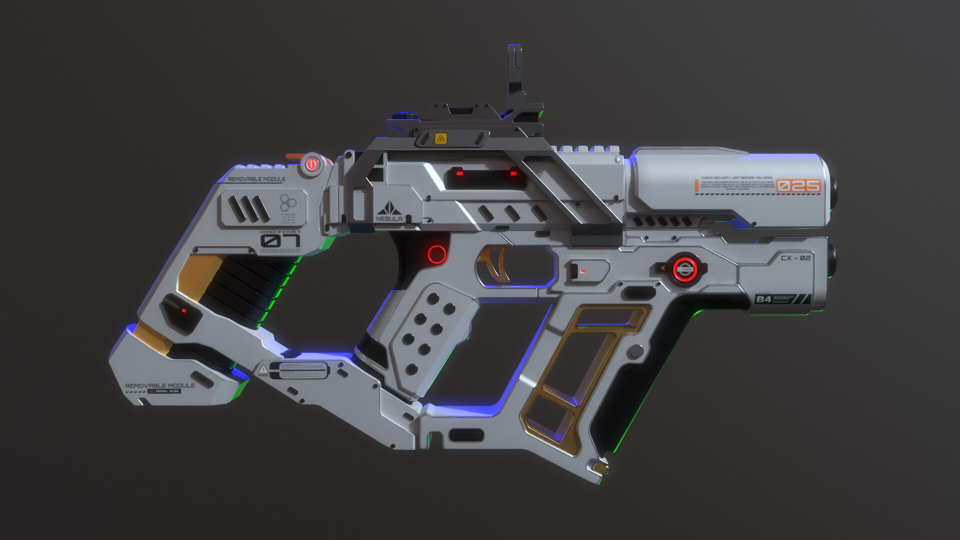 ArtStation - Sci-fi SMG